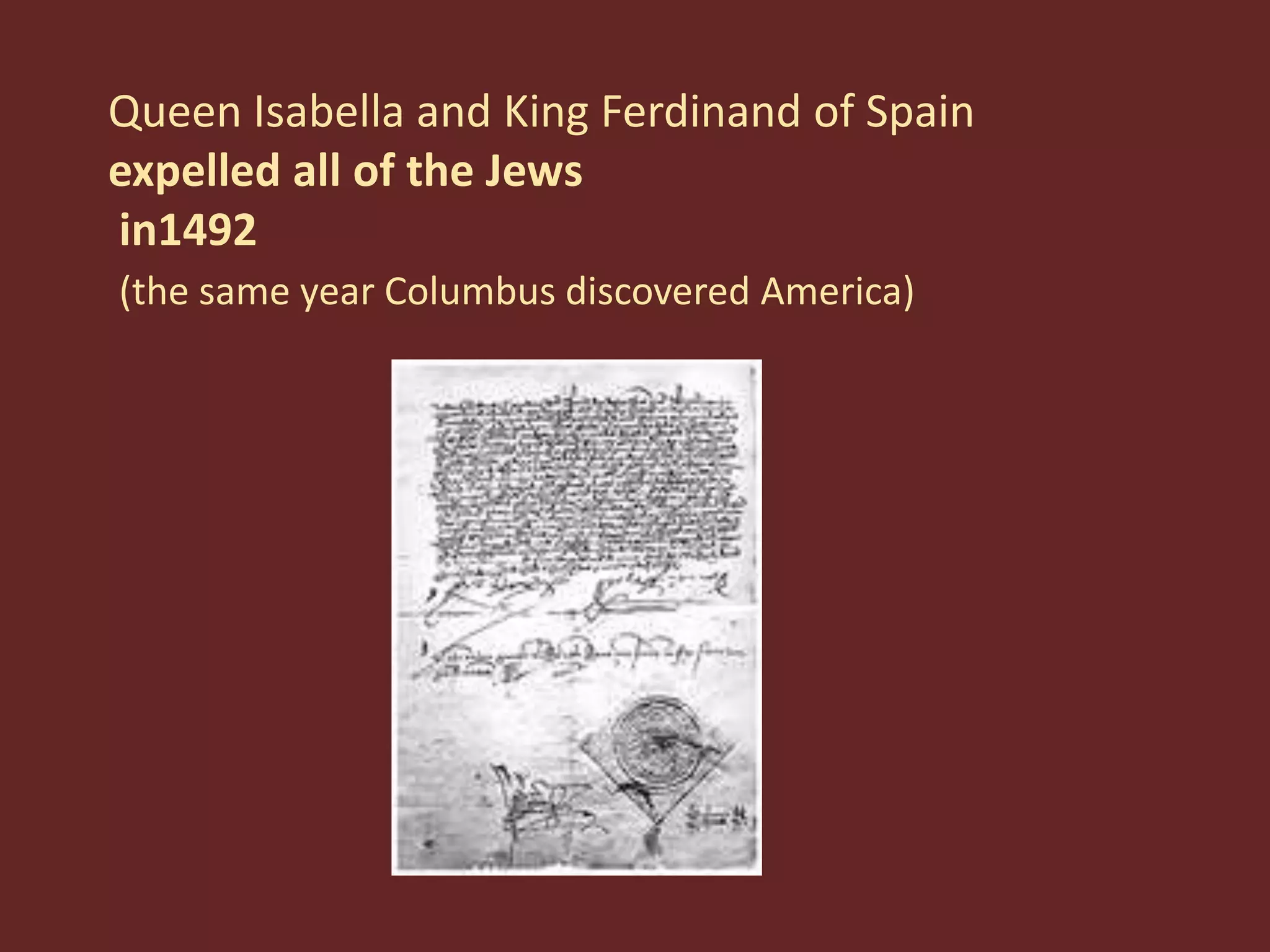 Kol Emeth 5th-grade Jewish history presentation 2013 | PPTX ...