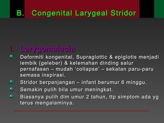 KEABNORMALAN KONGENITAL – SISTEM PERNAFASAN | PPT