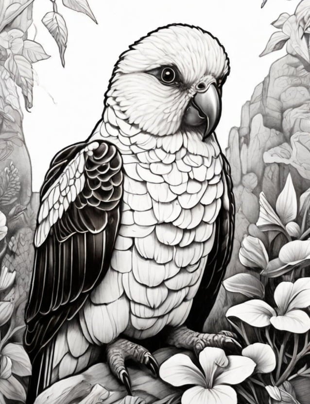 Kea Coloring Book: Adventures in the Mountains | PDF