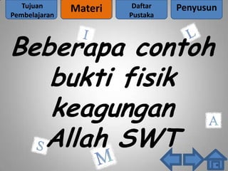 Keagungan allah swt | PPSX