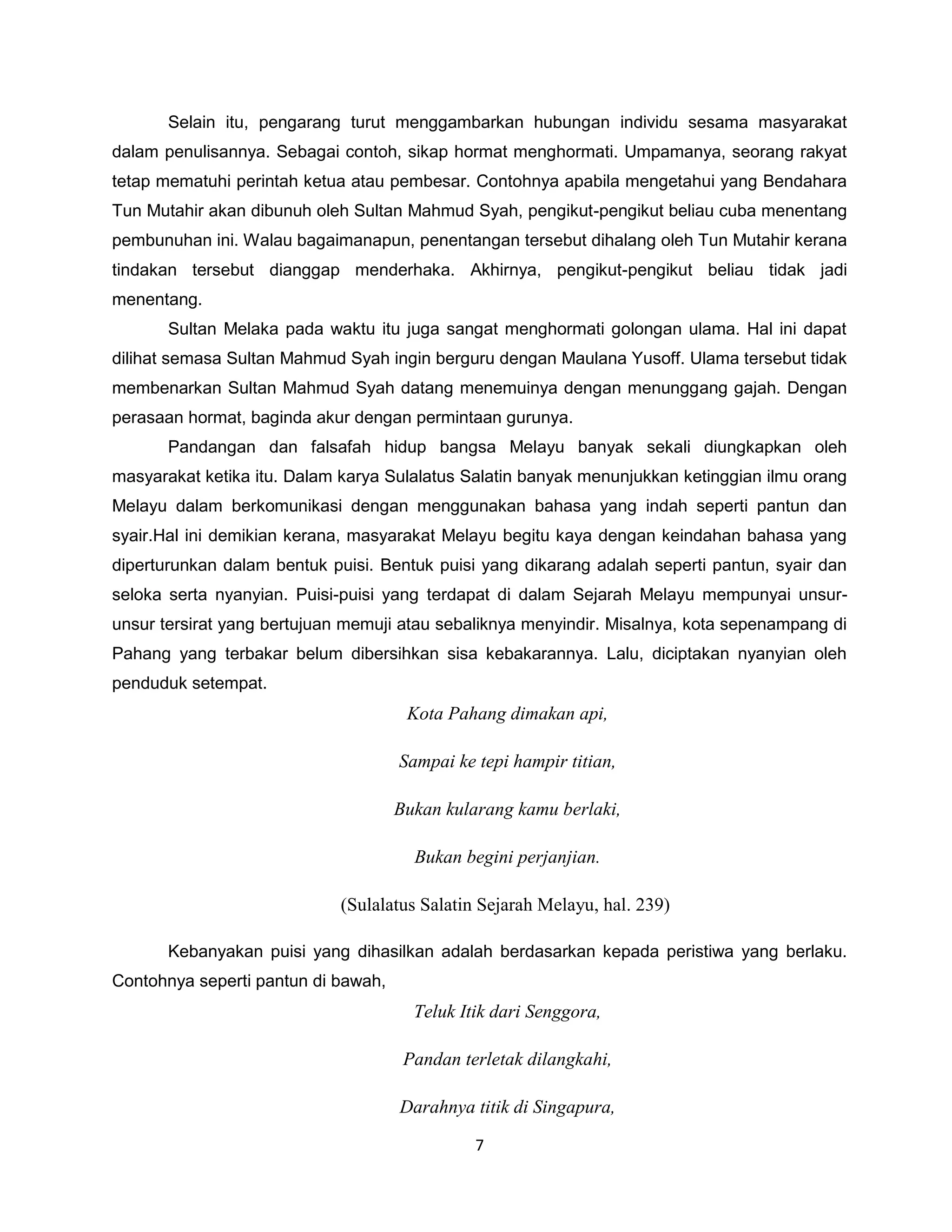Keagungan Karya Agung Melayu | PDF