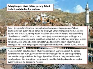 Keajaiban ramadhan training muslim sedunia | PPTX
