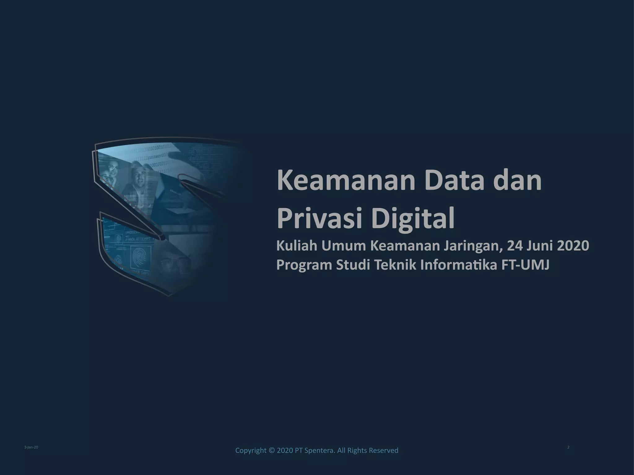Keamanan Data dan Privasi Digital | PDF