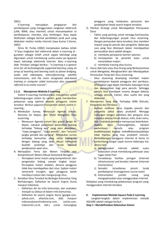 Keamanan e learning menggunakan metode square | PDF