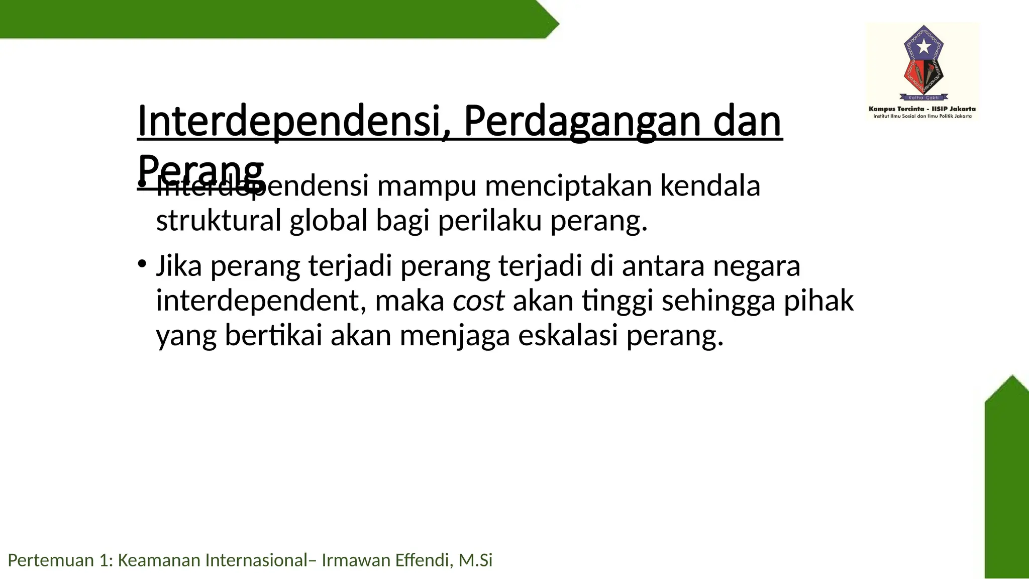 Keamanan Internasional - Pertemuan 1.pptx