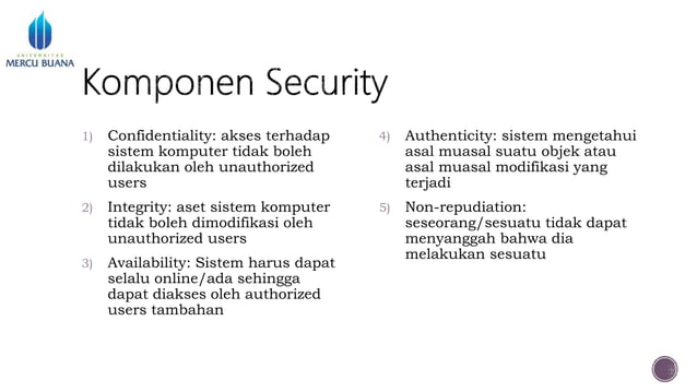 Keamanan pada Sistem Terdistribusi | PPTX