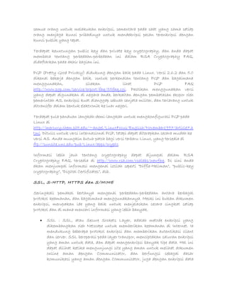 Keamanan password dan enkripsi | PDF