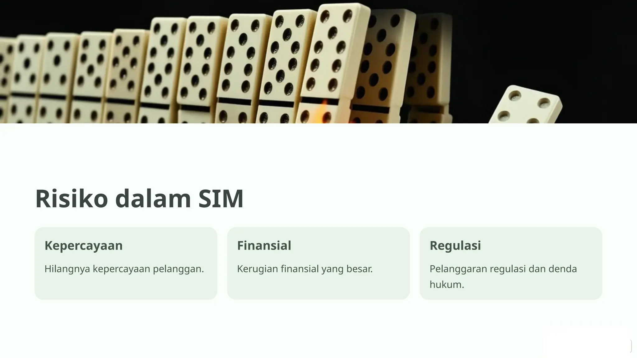 KEAMANAN SIM ini materi information management system informasi | PPTX