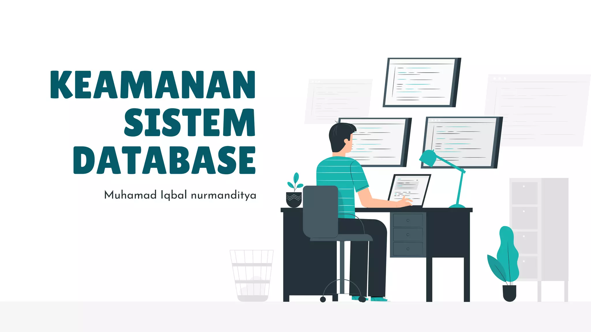 Keamanan sistem database | PPTX