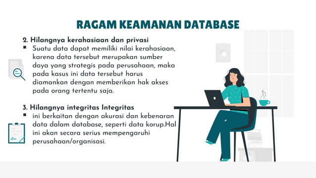 Keamanan sistem database | PPTX