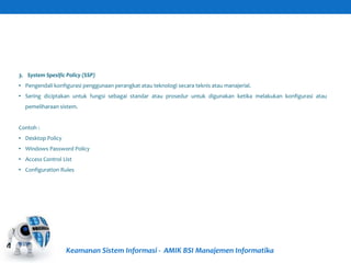 Keamanan sistem informasi | PPTX