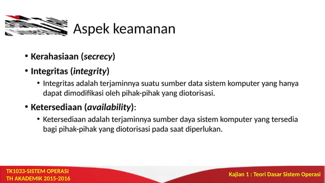 Keamanan sistem operasi | PDF