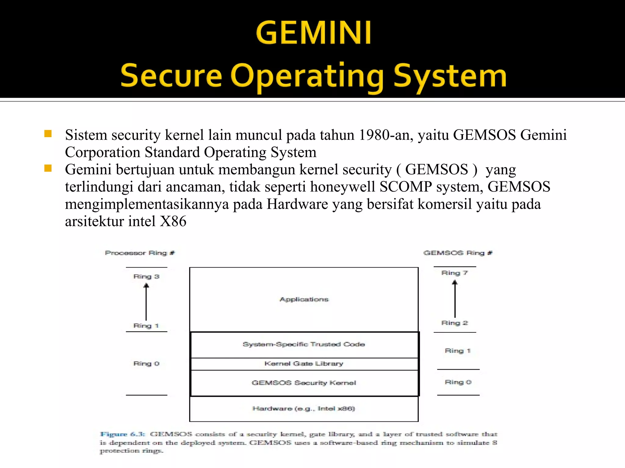 Keamanan sistem operasi kelompok 3 security kernel | PPT