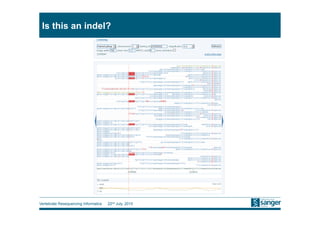 Overview of methods for variant calling from next-generation sequence data | PPT