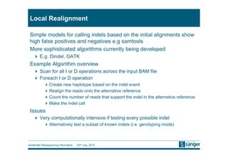 Overview of methods for variant calling from next-generation sequence ...