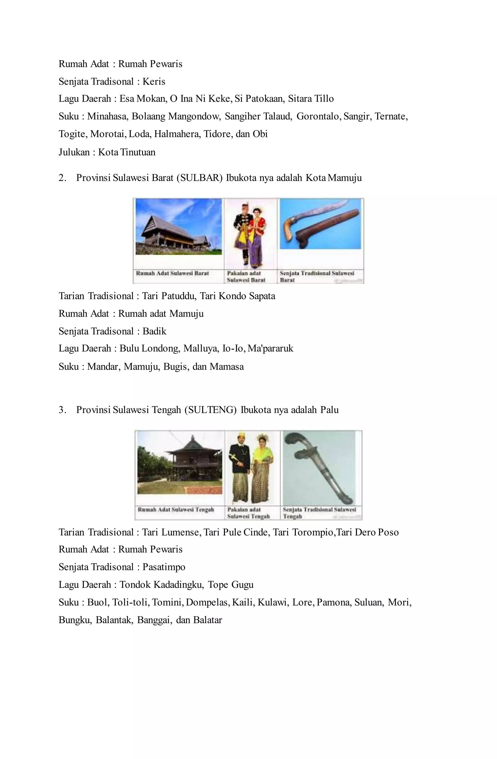 Keanekaragaman budaya indonesia | DOCX