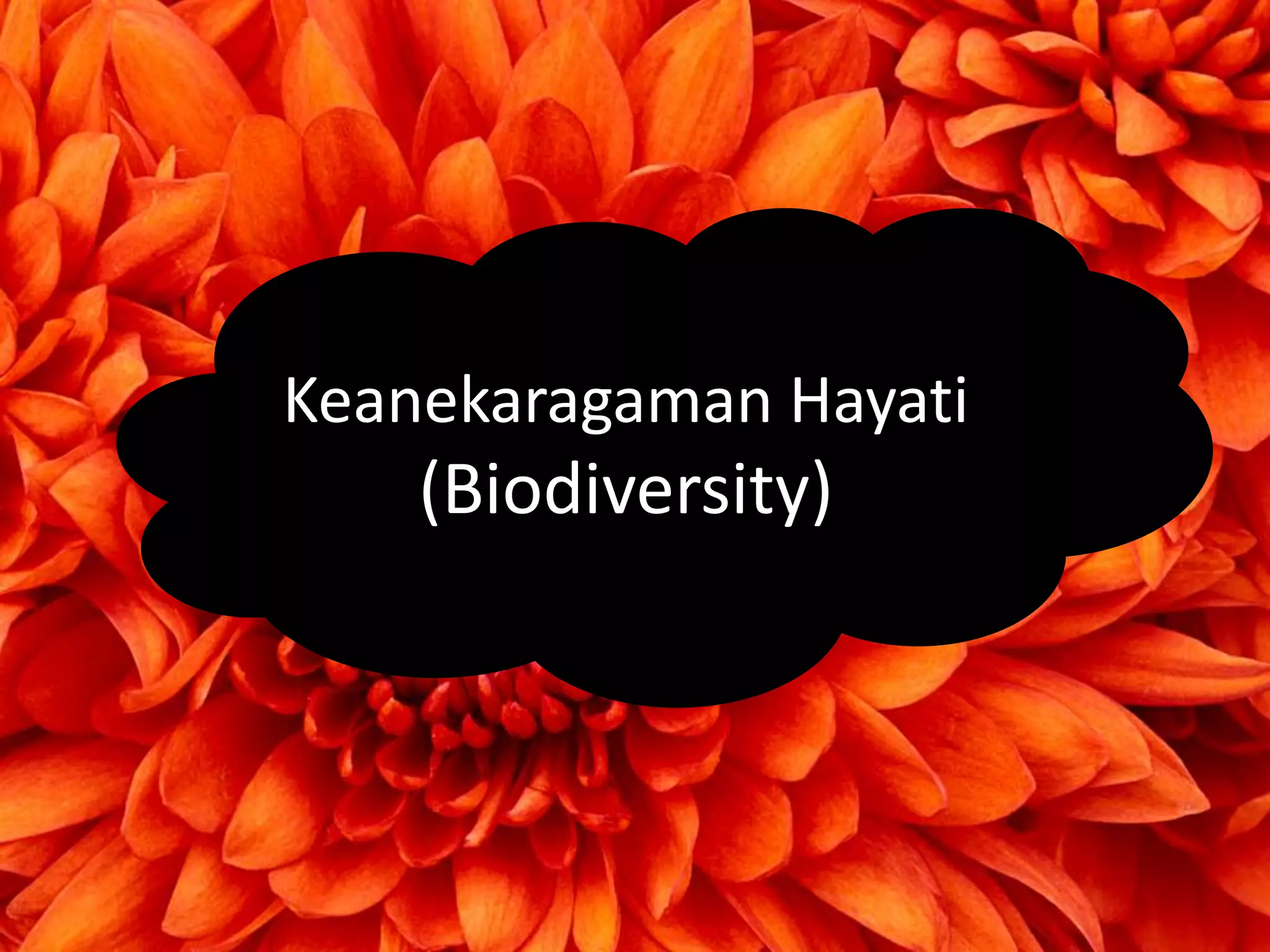 PPT Keanekaragaman hayati, biogeografi, klasifikasi dan taksonomi ...
