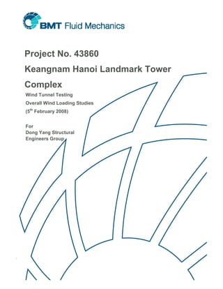 Keangnam towers wind tunnel testing | PDF