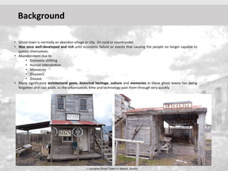 A Strategy Study on Sustainable Rural Ghost Town Revitalization vis New ...