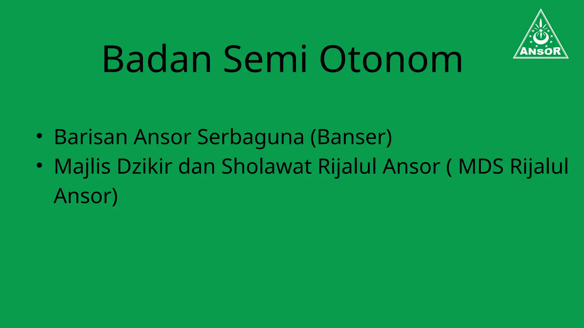 Materi Ke ANSOR an untuk PKD atau DIklatsar Banser.pptx