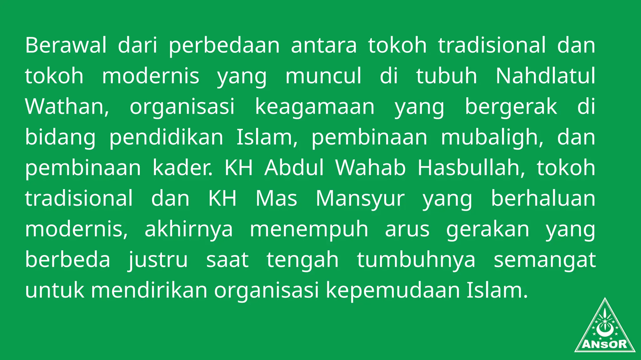 Materi Ke ANSOR an untuk PKD atau DIklatsar Banser.pptx