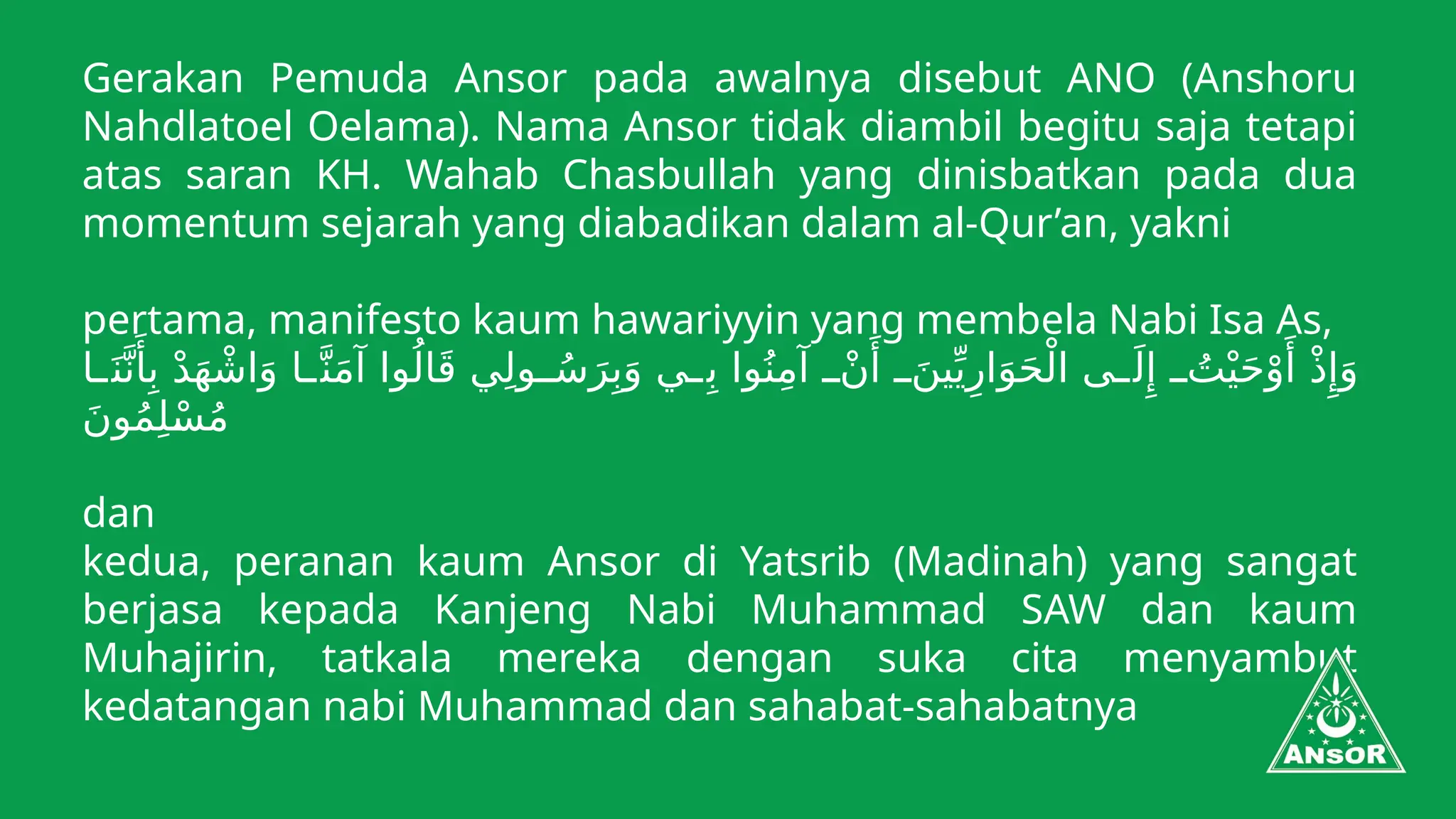 Materi Ke ANSOR an untuk PKD atau DIklatsar Banser.pptx
