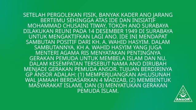 Materi Ke ANSOR an untuk PKD atau DIklatsar Banser.pptx