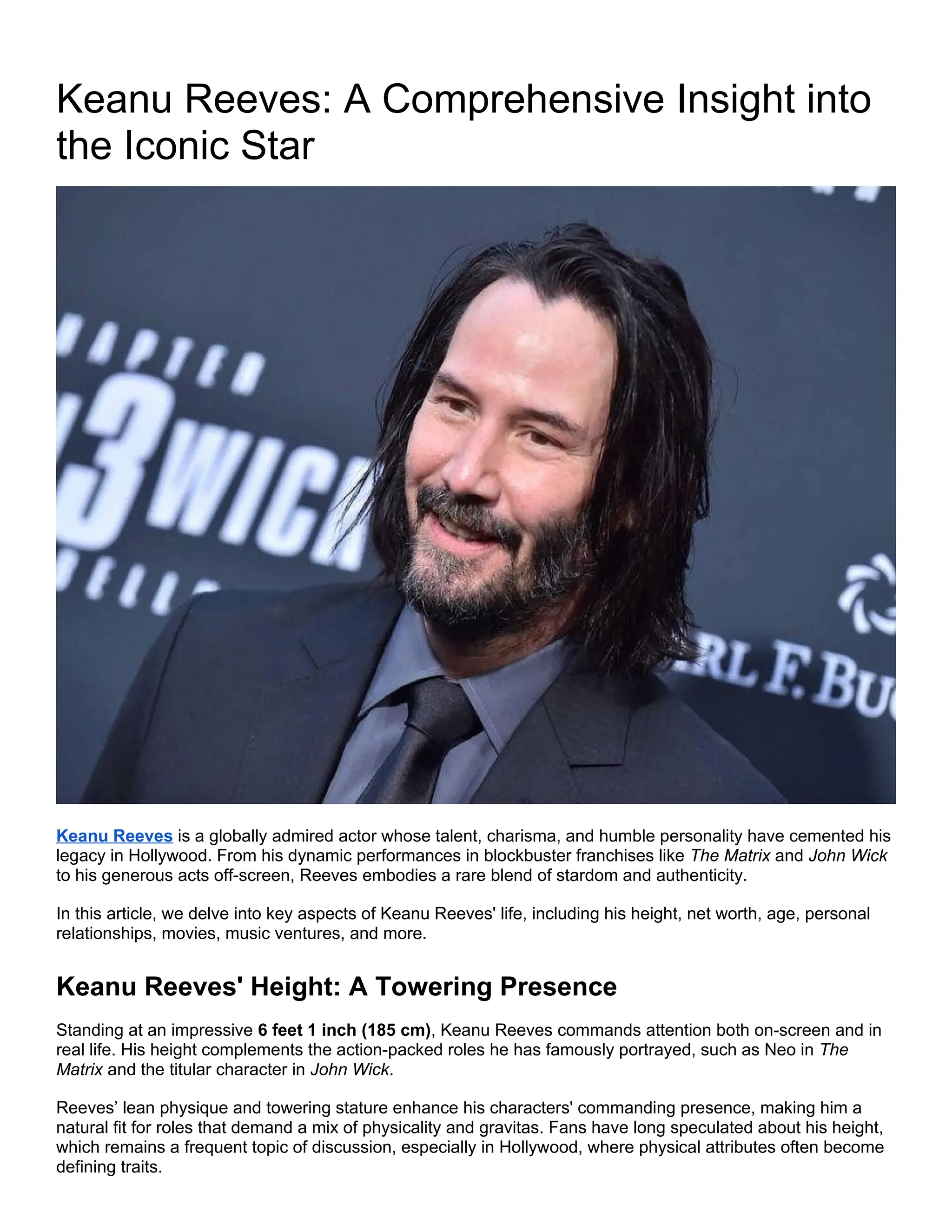 Keanu Reeves_ A Comprehensive Insight into the Iconic Star.docx