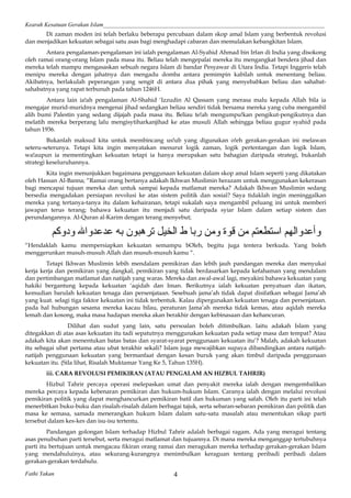 Ke arah kesatuan gerakan islam fathi yakan | PDF