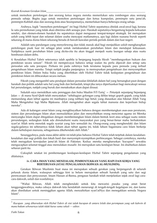 Ke arah kesatuan gerakan islam fathi yakan | PDF