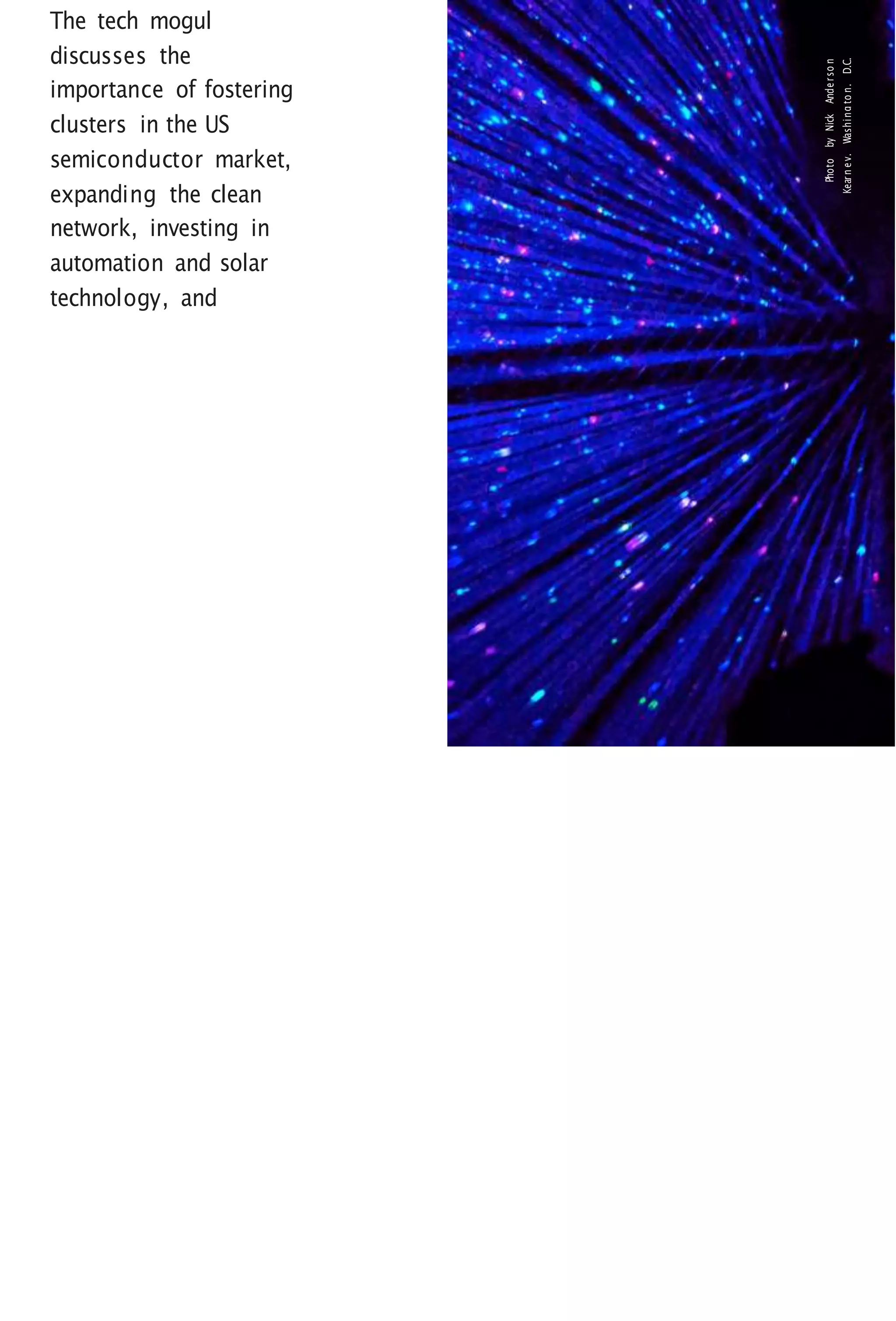 The US–China high-tech competition is modernizing American industries ...