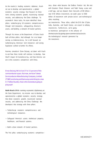 The US–China high-tech competition is modernizing American industries ...