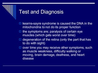 Kearns Sayre Syndrome | PPT