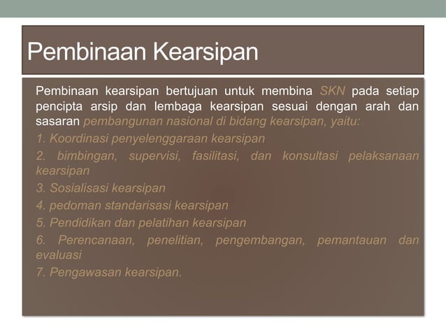 Kearsipan.pptx_materi tentang kearsipan dan persuratan | PPTX