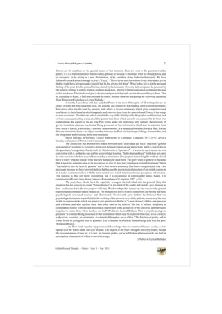 Keats's theory of negative capability | PDF