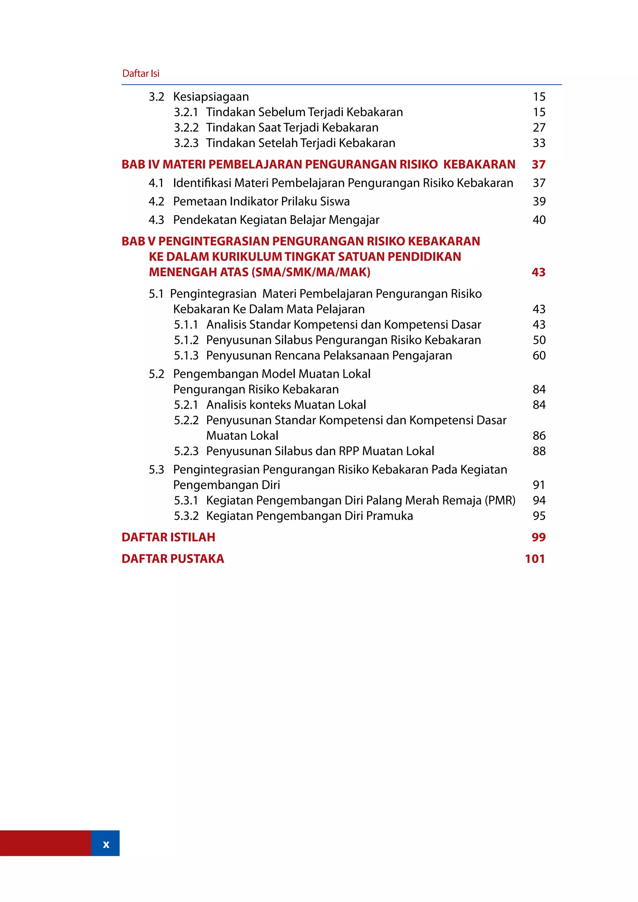 Buku Panduan Guru Pendidikan Pengurangan Risiko Bencana Kebakaran ...