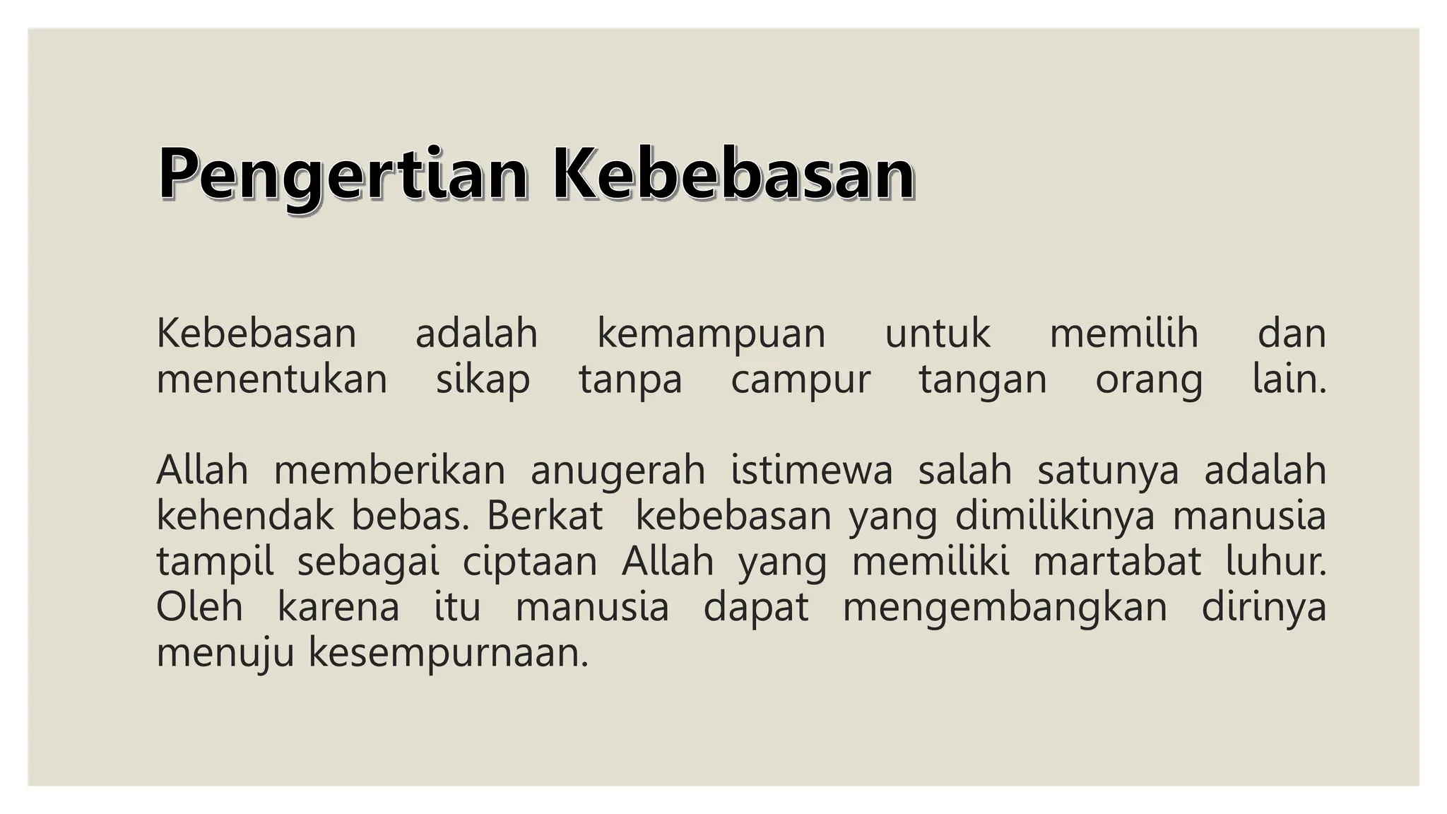 KEBEBASAN ANAK ALLAH Pembelajaran Agama Katolik Kelas VII.pptx