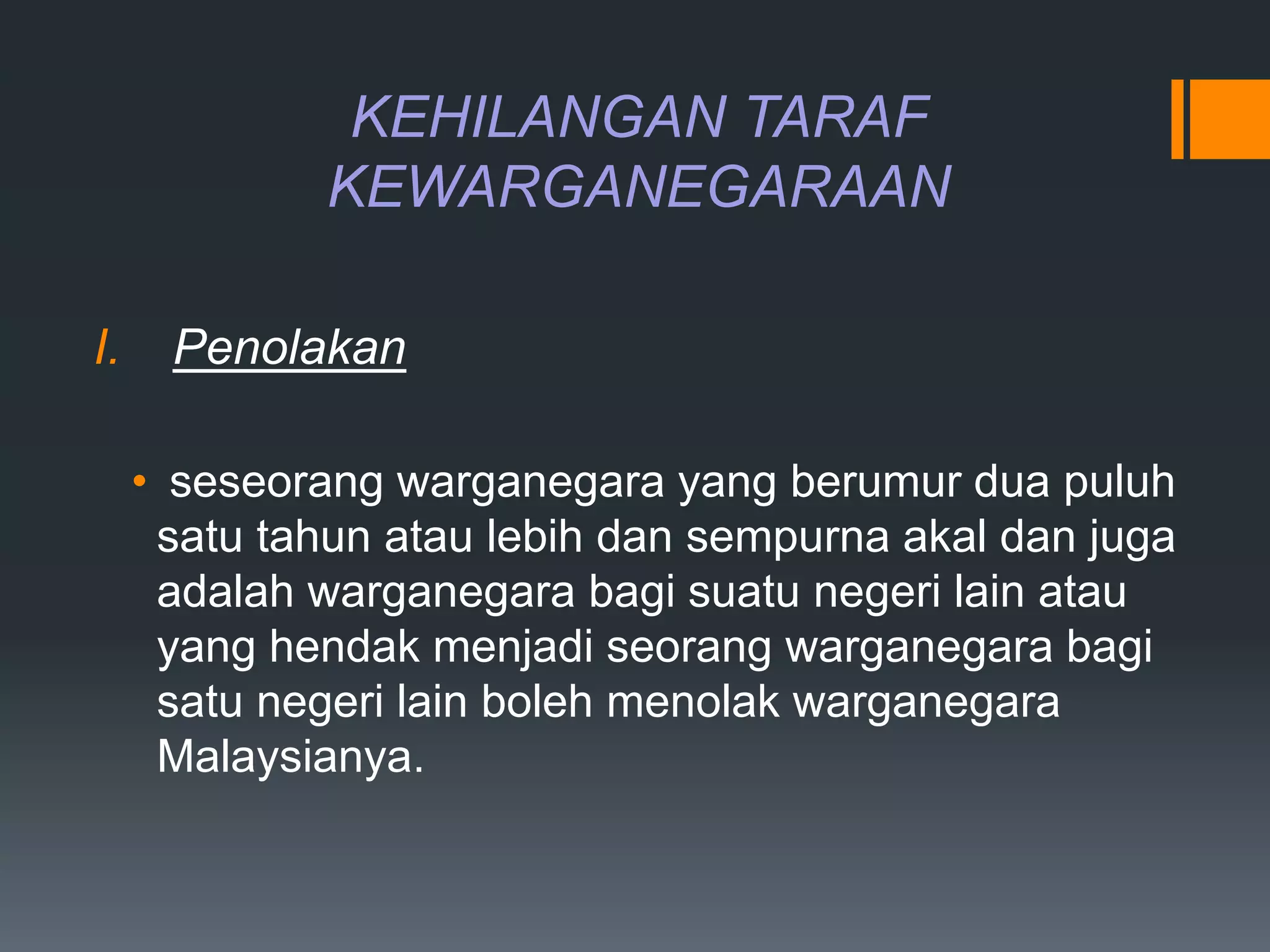 Kebebasan asasi warganegara malaysia | PPTX