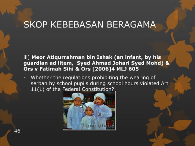 Kebebasan Beragama di Malaysia | PPT