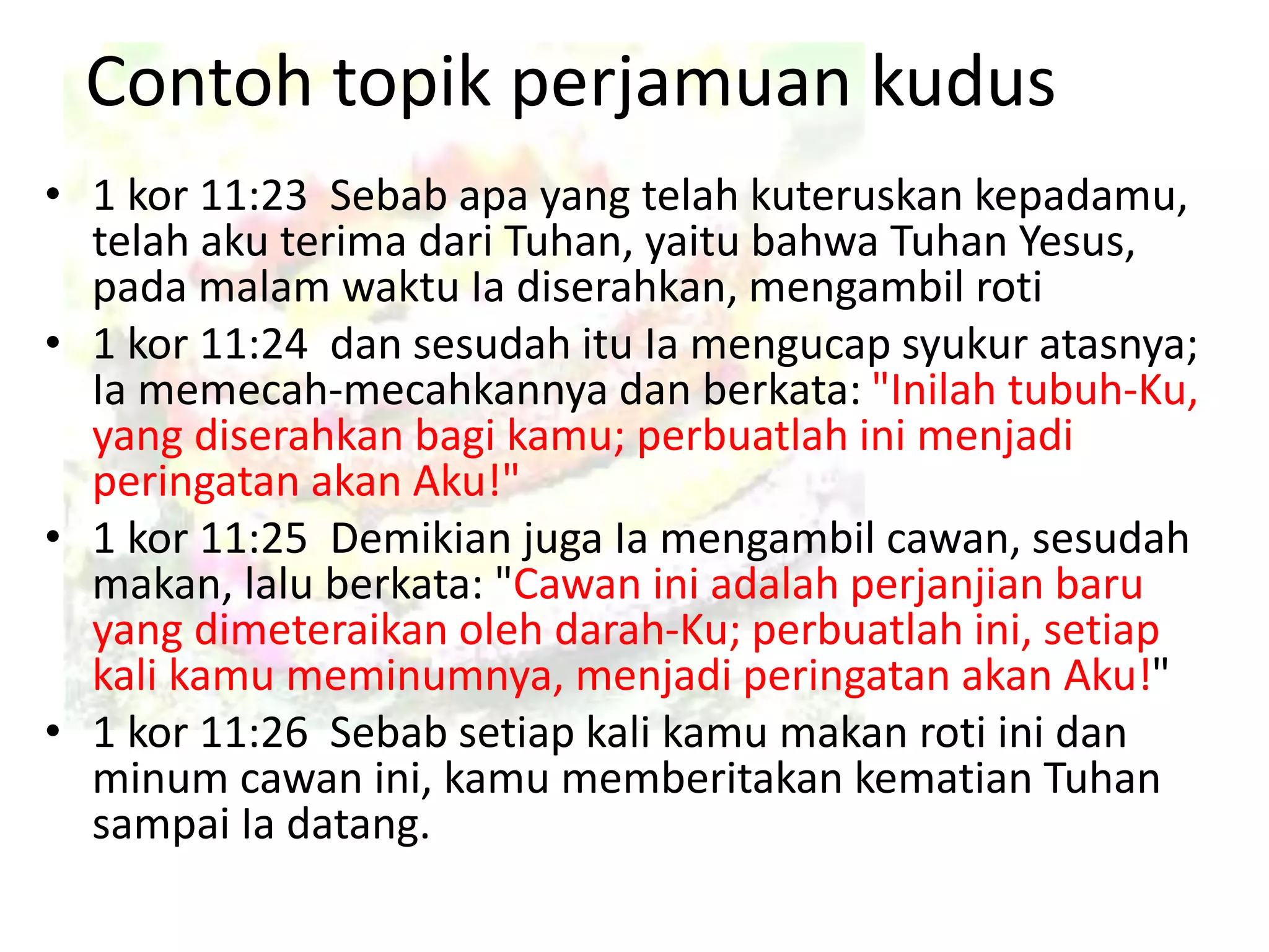 Kebenaran alkitab | PPT