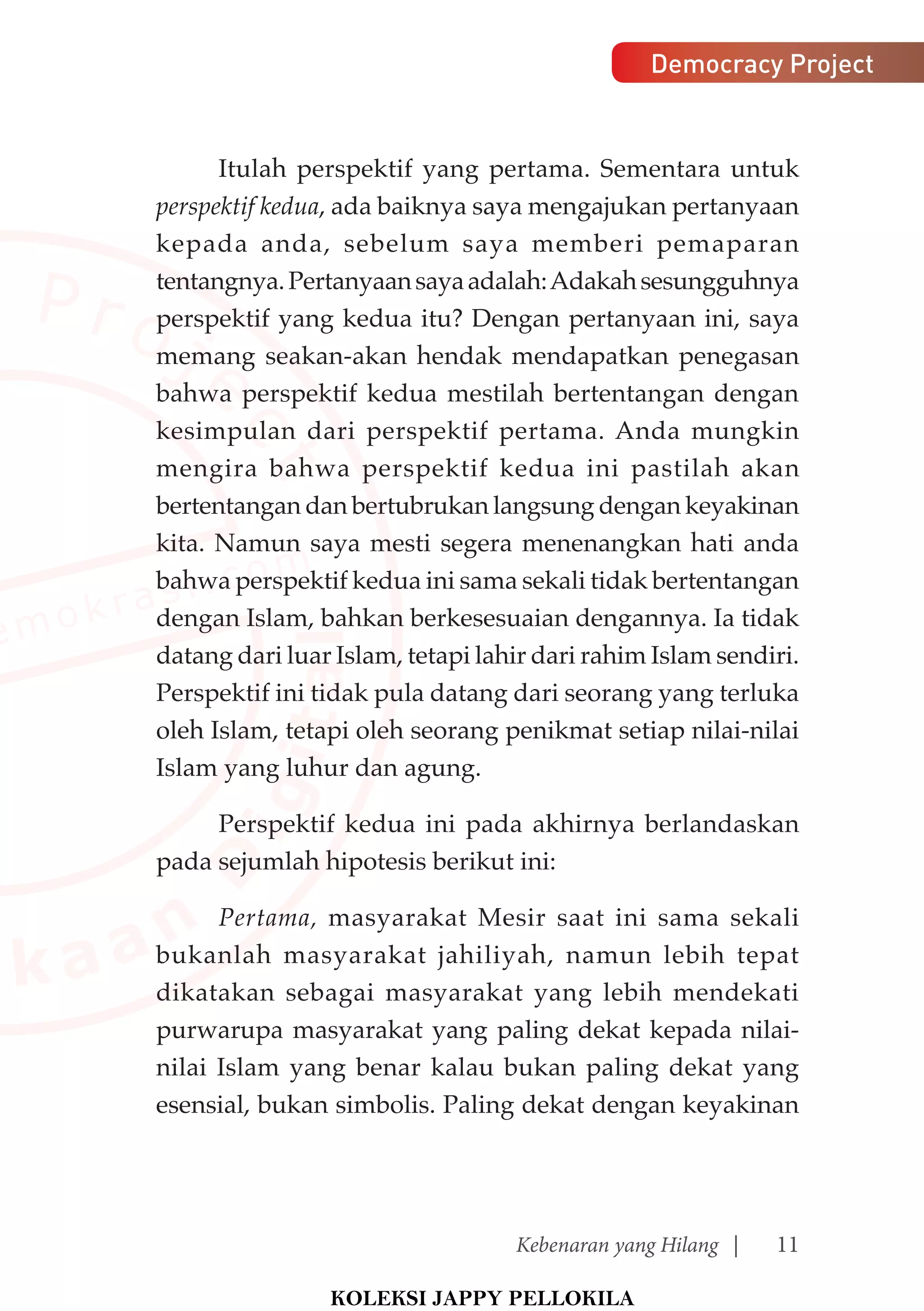 KEBENARAN YANG HILANG -- FARAG FOUDA | PDF