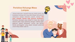 Materi IPS kelas 7 Keberadaan diri dalam keluarga | PDF