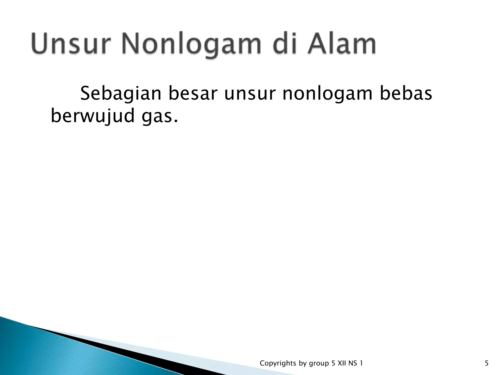 Keberadaan unsur unsur kimia di alam | PPT | Free Download