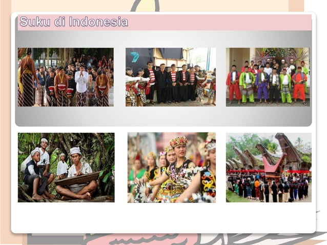 Keberagaman suku, agama, ras, dan antargolongan dalam bhineka tunggal ika | PPTX