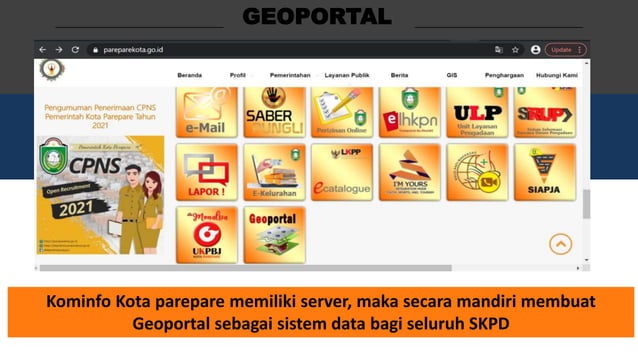 KEBERLANJUTAN PENANGANAN KUMUH MELALUI PENGELOLAAN SIM-GIS.pptx