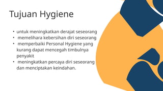 Kebersihan atau Hygiene dan sanitasi dalam lingkungn kerja (1).pptx