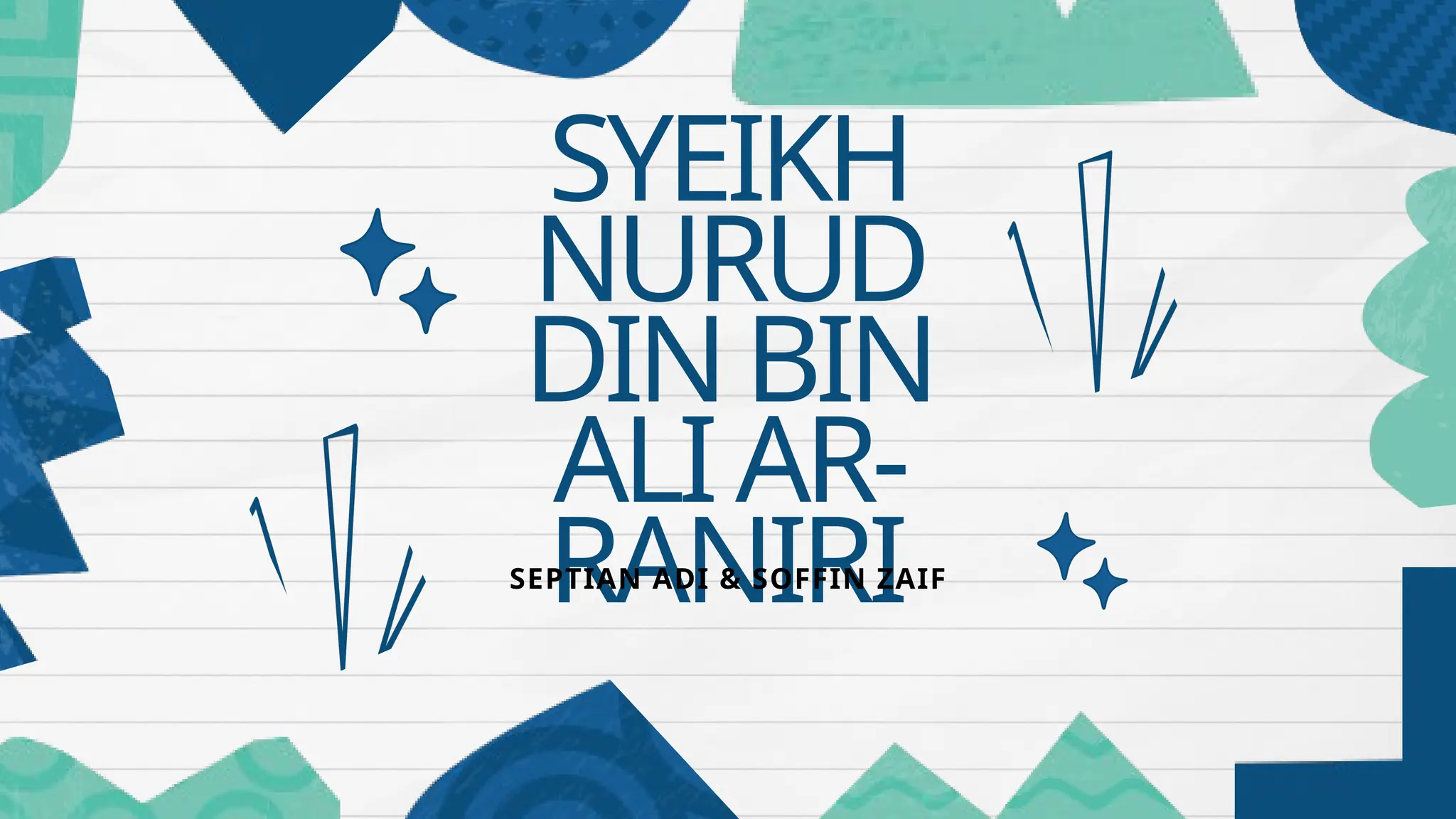 Syekh Nuruddin Ar Raniri tokoh ulama' Indonesia.pptx