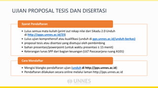 KEBIJAKAN AKADEMIK UNNES Power Point Presentation | PPTX