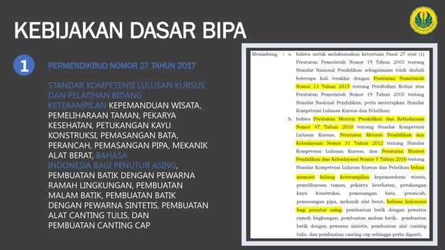 KEBIJAKAN BIPA untuk menetapkan sebagai kurikulum.pptx
