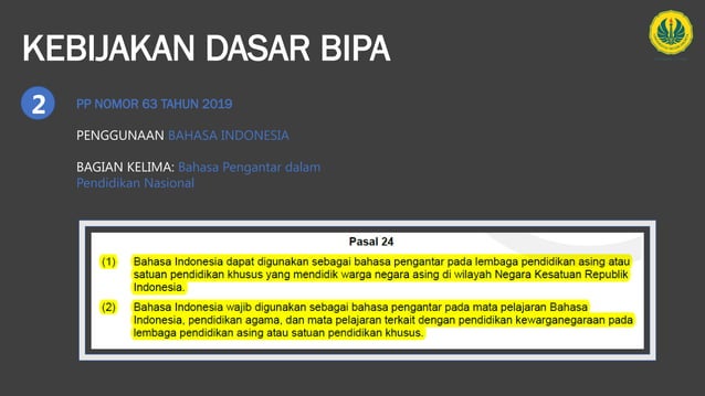 KEBIJAKAN BIPA untuk menetapkan sebagai kurikulum.pptx